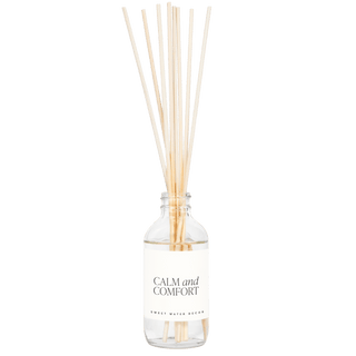 Calm & Comfort Clear Reed Diffuser | Lavender & Eucalyptus Self Care ...