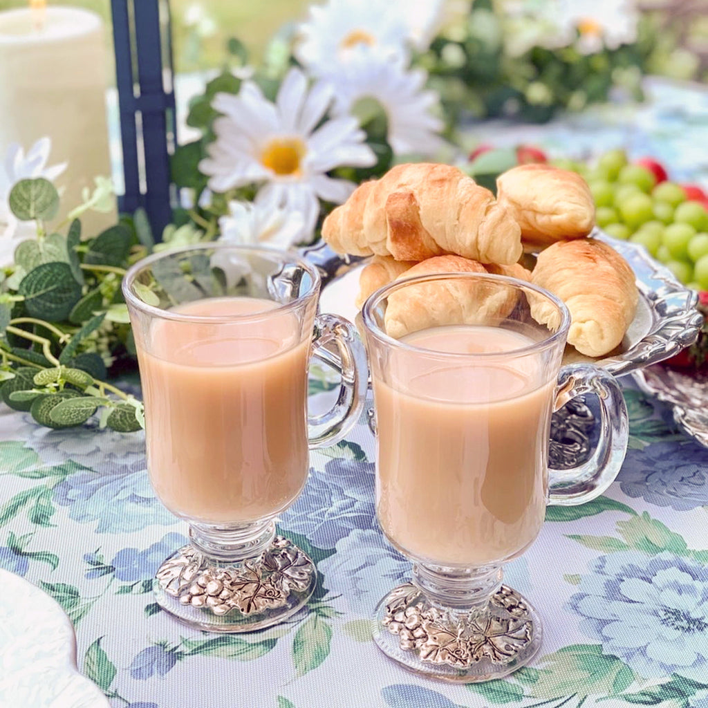 Grape Design Glass Mug Vineyard Accent – Anara Lifestyle