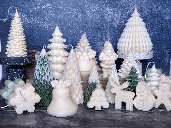 Origami Christmas Tree Candles | Holiday Decor – Anara Lifestyle