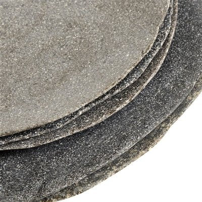 Muubs Valley Riverstone Dinner Plate 11" — Handmade Natural Stone ...